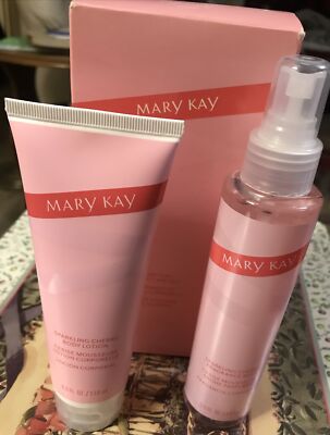 Mary Kay Body Care Set Sparkling Cherry Body Lotion 4oz & Spray Mist | eBay