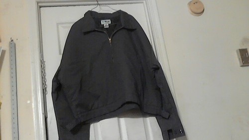 Uniwear By Unifirst Fold Collar Work Jacket (3XL-SH) Gray Nwot | eBay