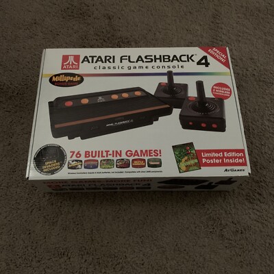 ATARI FLASHBACK 4 Game Console SPECIAL EDITION with 76 Games | Poster ...