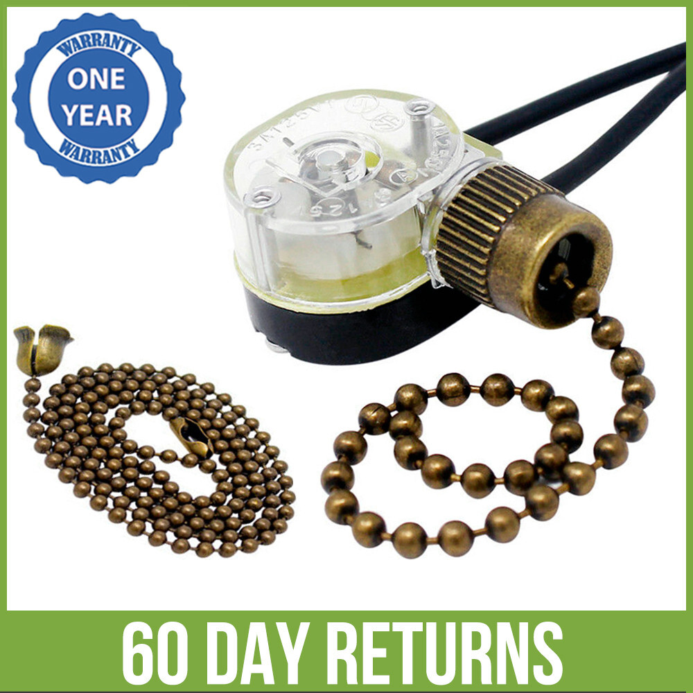 Hampton Bay Ceiling Fan Parts Pull Chain Switch Replacement | Shelly ...