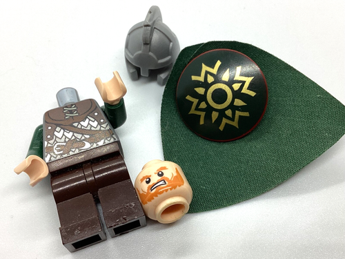 Loose LEGO Lord of the Rings Rohan Soldier Minifigure - lor009 - Set ...