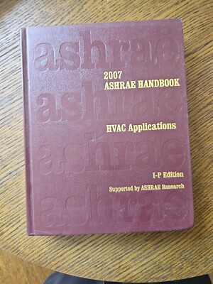 2007 ASHRAE Handbook -- HVAC Applications (I-P) by American Society of ...