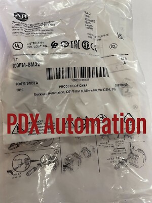 New Allen Bradley 800FMSM22 Select Switch Catalog 800F-SM22 Ser A | eBay