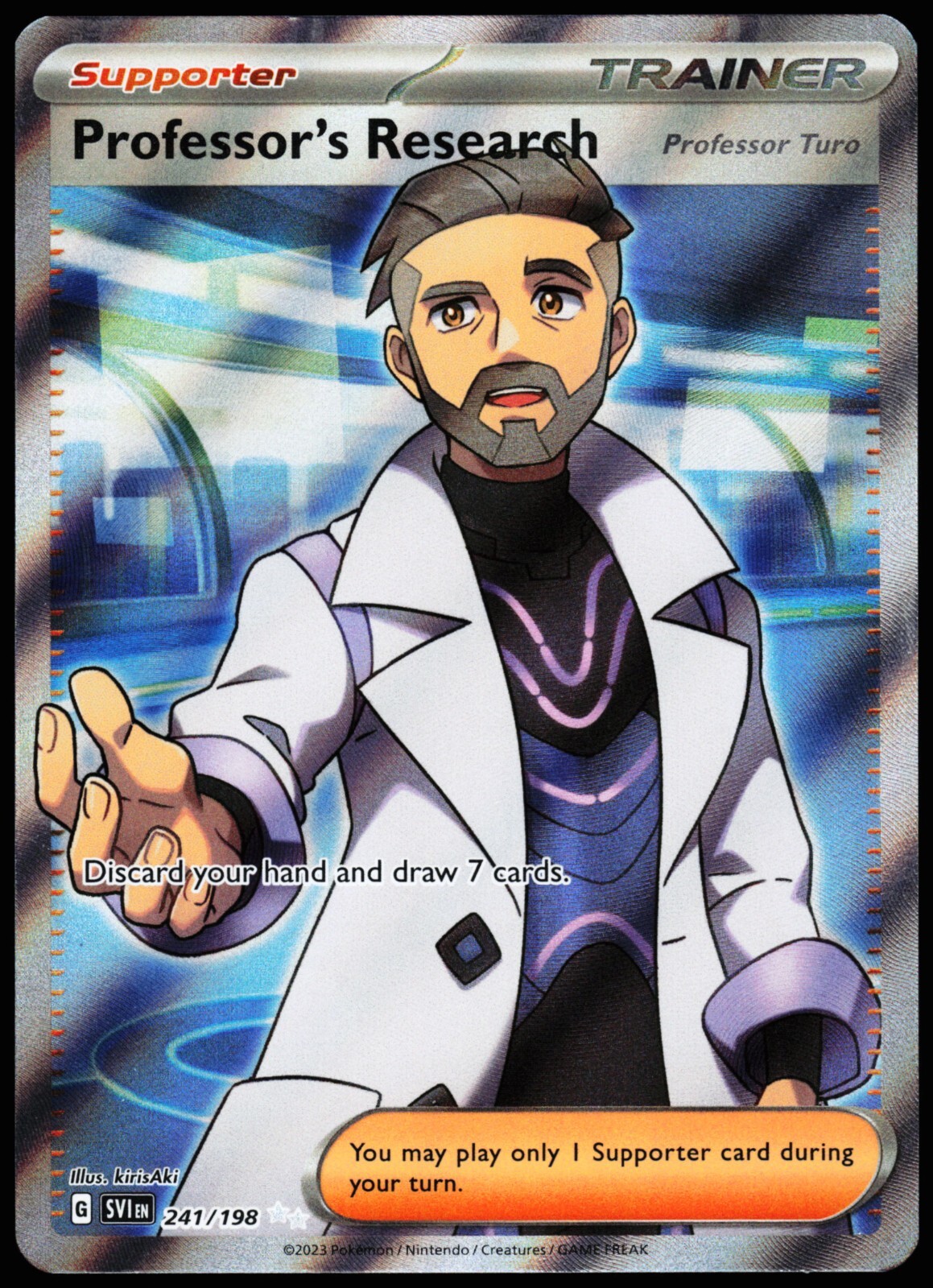 Professor's Research 241/198 Scarlet & Violet Pokemon Card | eBay