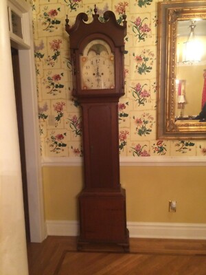 Rare Circa 1800 Peter Miller Grandfather Clock | eBay