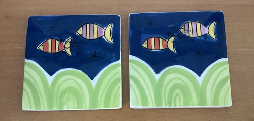 Whittard Hand Painted Coasters | eBay