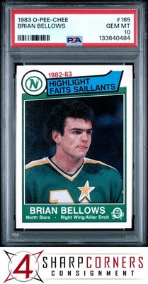 1983 O-PEE-CHEE #165 BRIAN BELLOWS RC PSA 10 | eBay