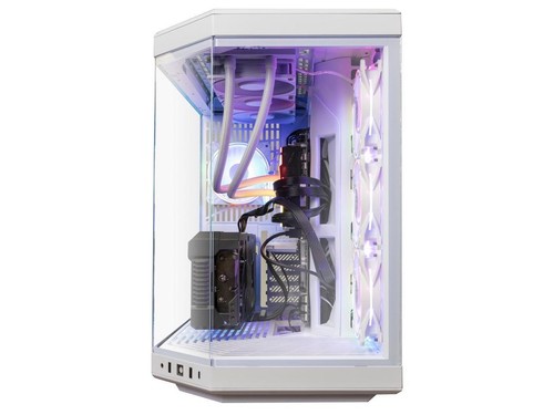 iBUYPOWER Y70 Snow White Gaming PC Desktop - AMD Ryzen 9 9900X - NVIDIA ...