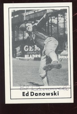 1977 Touchdown Football Card Autographed 2X Ed Danowski Hologram | eBay