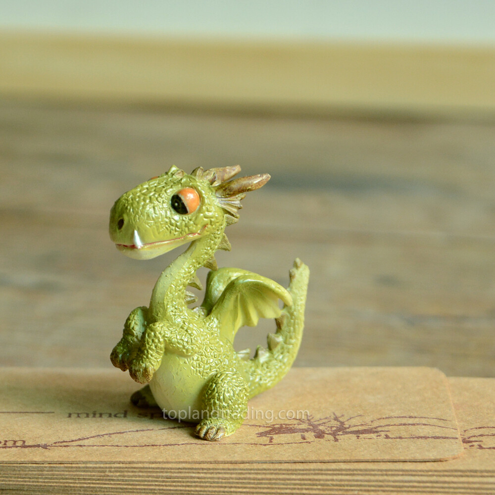 Miniature Garden Mini Dragon Happy TO 4412 Figurine | eBay