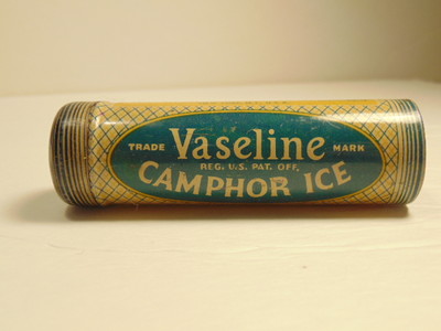 Vintage tin - Vaseline Camphor Ice tube (empty tin) | eBay UK