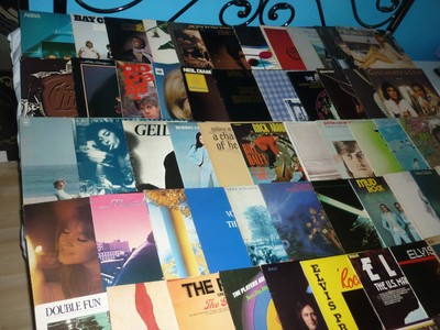 VINYL LPs 70s 60s ROCK POP COMBINED POSTAGE RECORD COLLECTION JOB LOT ...
