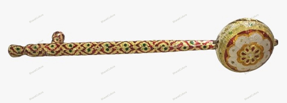 Indian Folk Musical Instrument Iktara Tumbi Meenakari 20" Inches Light ...