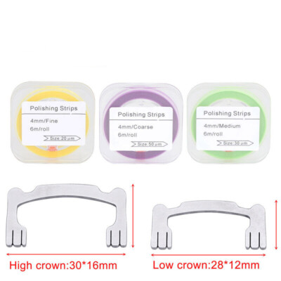 Dental Abrasive Strips Polyester Polishing Strip Sanding Finishing ...