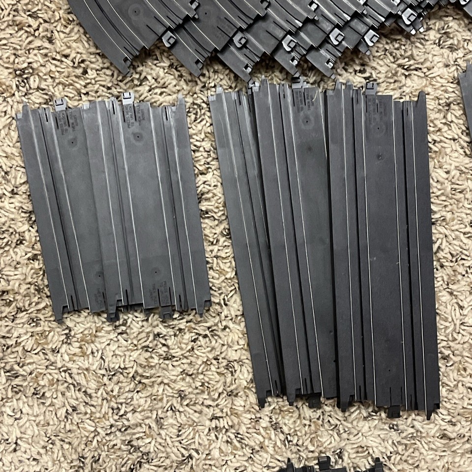 Lot of Vintage TYCO Slot Car Track Rails, Risers, Remotes, Curves ...
