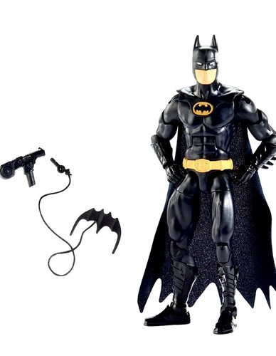 DC MULTIVERSE BATMAN MICHAEL KEATON 1989 COMICS 80TH ANNIVERSARY MATTEL ...