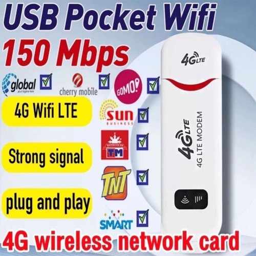150Mbps LTE USB Modem Dongle SIM Wireless WiFi Mobile Router Mobile Network | eBay Australia