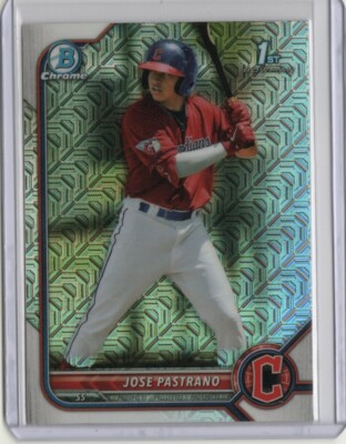 2022 Bowman Chrome Jose Pastrano 1st Mojo Refractor #BCP-21 - Guardians ...