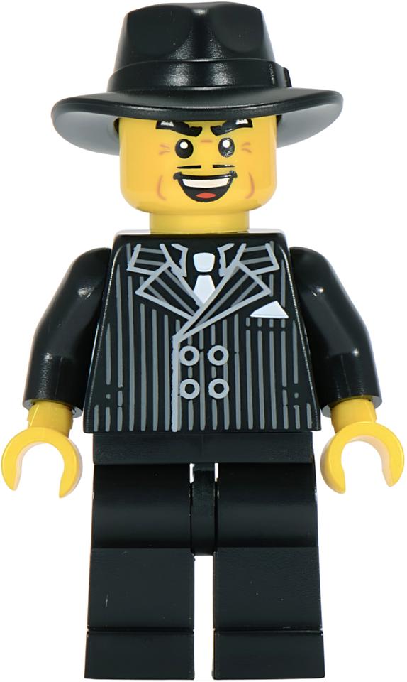 LEGO Series 5 Gangster Noir Minifigure (8805) New Retired Collectible ...