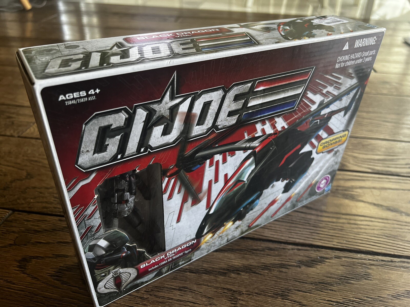 GI Joe Black Dragon 30th Anniversary POC Pursuit Cobra New In Box Great ...