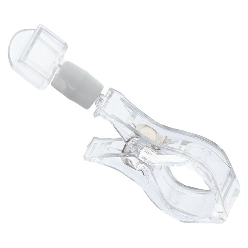 Transparent Merchandise Clip Plastic Price Table Tag Clips Store | eBay