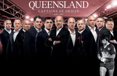 State of origin Qld maroons CAPTAINS player poster NRL rugby,books ...