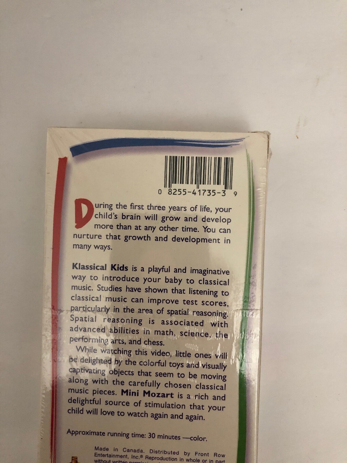 Klassical Kids Mini Mozart(2000 Front Row)VERY RARE VINTAGE COLLECTIBLE ...