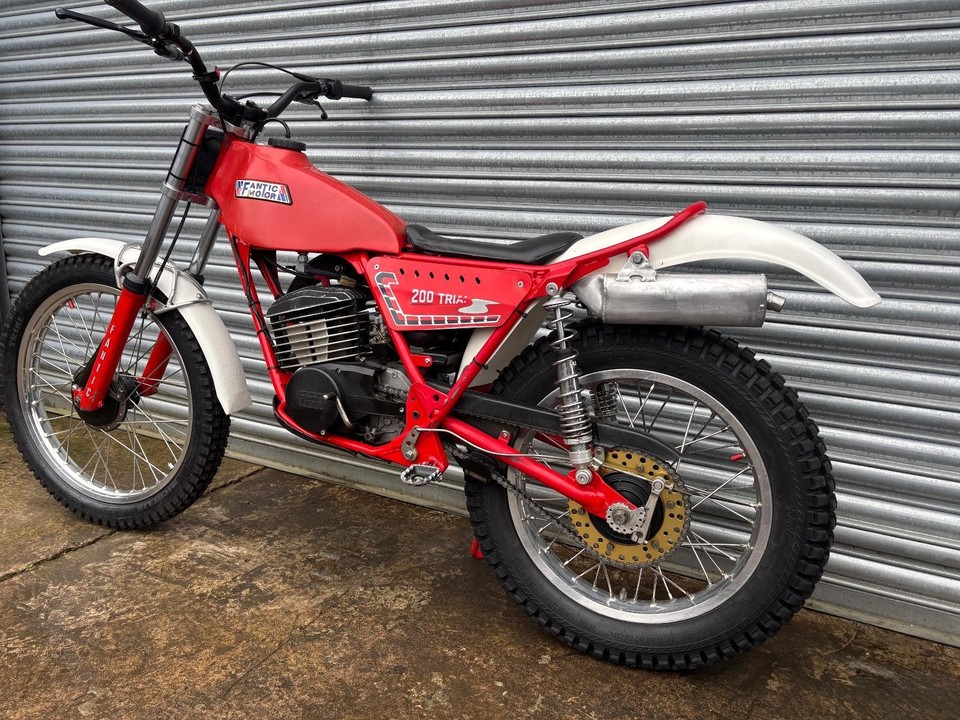 FANTIC 200 TWIN SHOCK TRIAL VERY TRICK! OFFERS PX 125 300 240 HONDA TLR ...