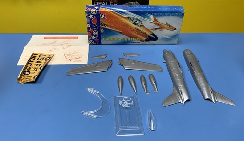 VINTAGE RARE AURORA F-86D SWEPT WING SABRE JET MODEL KIT #77- 79 | eBay