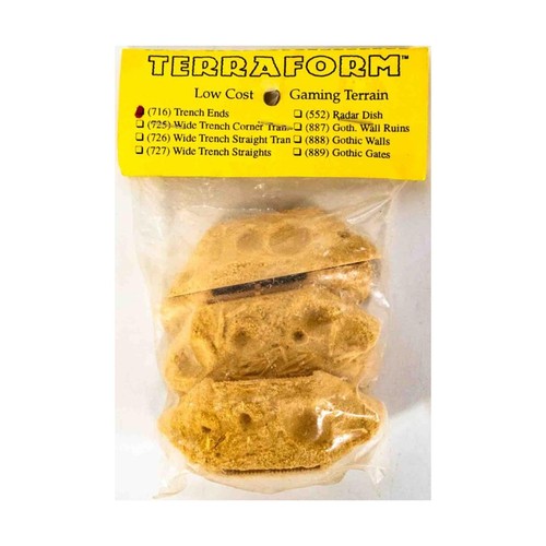 Armorcast Historical Terrain Trench Ends Pack New | eBay