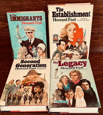Howard Fast #1-4 Lavette Family Series, HC/DC | eBay