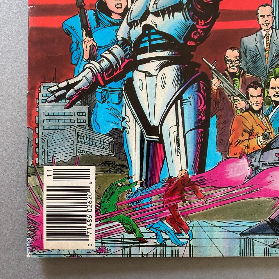 ROBOCOP 1 NEWSSTAND 1ST APPEARANCE (1987, MARVEL MAGAZINE) | eBay