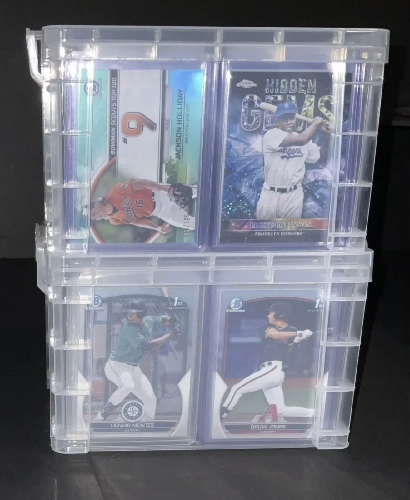 Toploader Storage Box (Lot x2 = 2 Boxes) Each Storage Vault Holds 120 ...