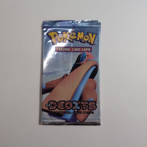 2005 Pokemon ex DEOXYS | Empty Booster Pack Wrapper | Opened | No Cards ...