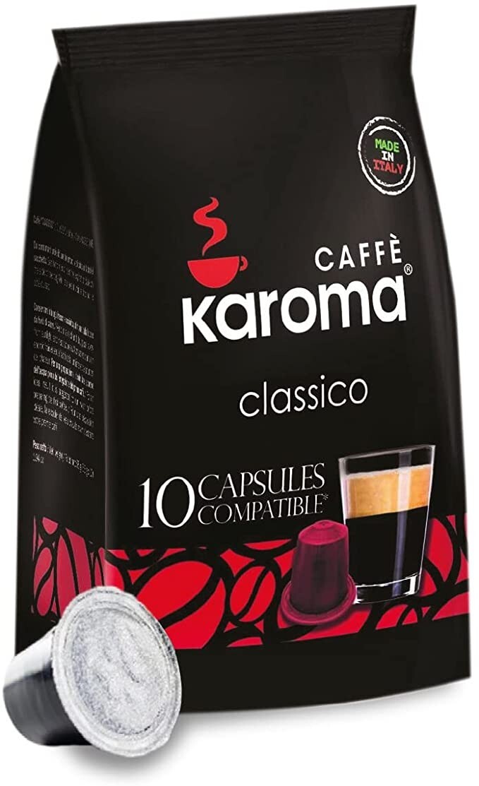 300 Cialde capsule Mix compatibili Nespresso* Karoma classico -soave ...