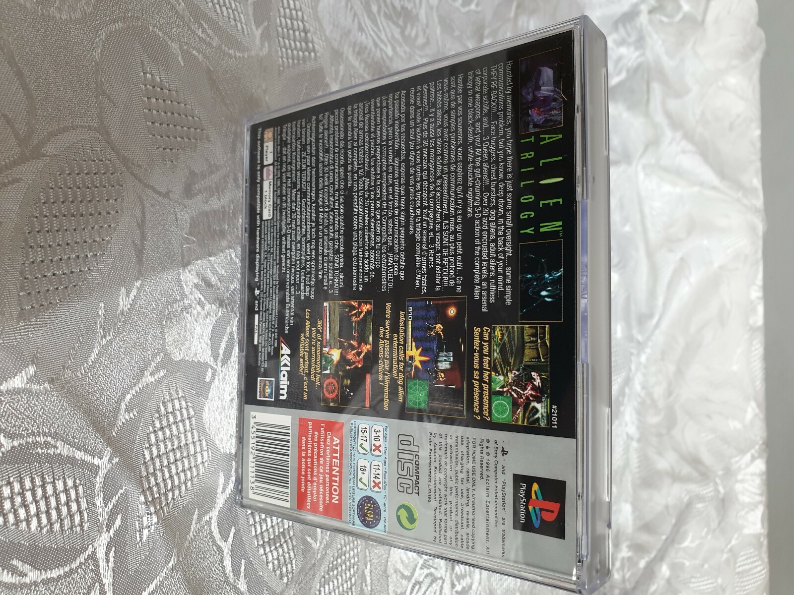 4xNEW SONY PLAYSTATION1 PS1 REPLACEMENT EMPTY GAME BOX/JEWEL CASE PAL ...