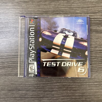 Test Drive 6 (Sony PlayStation) Infogrames Multiplayer Car Racing Video ...