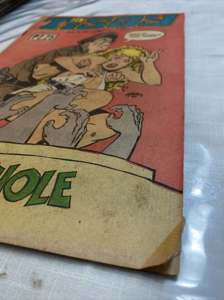 1984 Tisay Komiks #12 Philippines Tagalog Funny Sexy Comics Clem Rivera ...