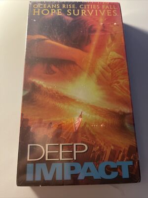 Deep Impact (VHS, 1998, Paramount Presentations) Factory Sealed ...