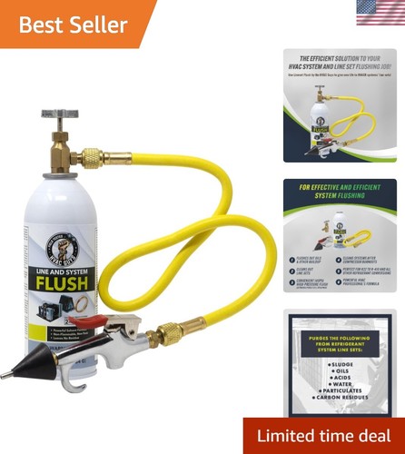 Line and System Flush Kit - 1lb Can for Systems 2-4 Tons, 140 PSI ...