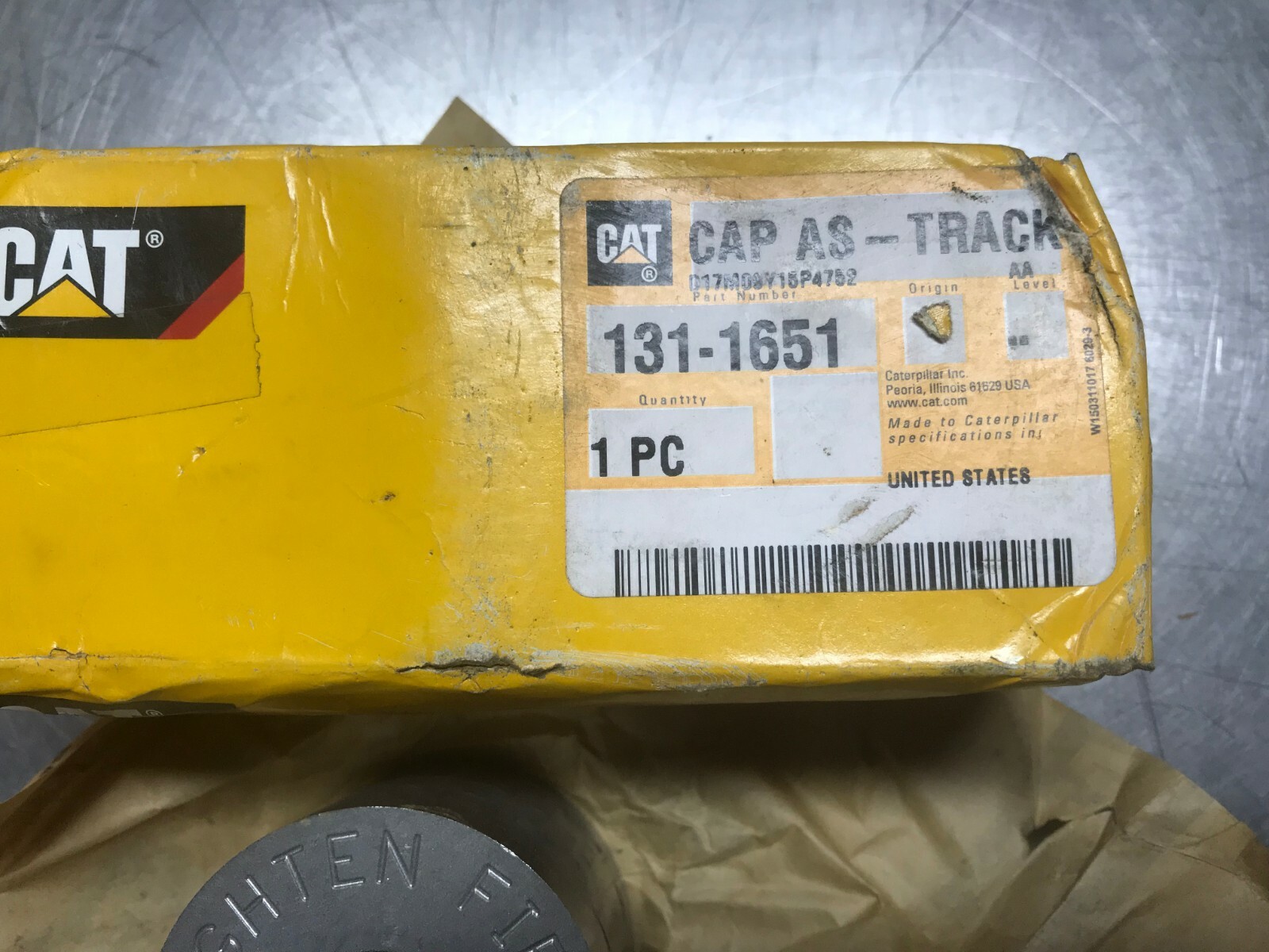 1311651 GENUINE CAT TRACK ROLLER CAP CATERPILLAR 131-1651 | eBay