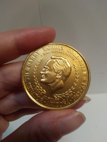 1964 Barry Goldwater Presidential Coin Token 100 American Common Sense ...