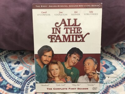 ALL IN THE FAMILY SEALED SEASON ONE/ARCHIE,EDITH,GLORIA,MIKE,MEATHEAD ...
