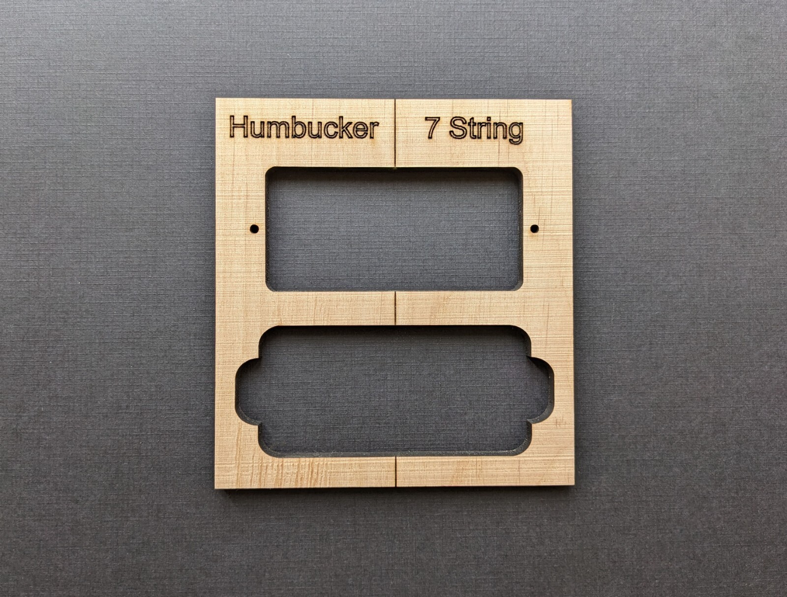 Humbucker Guitar Pick Up Routing Template (6, 7 or 8 string) | eBay