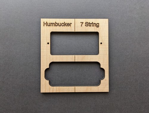 Humbucker Guitar Pick Up Routing Template (6, 7 or 8 string) | eBay