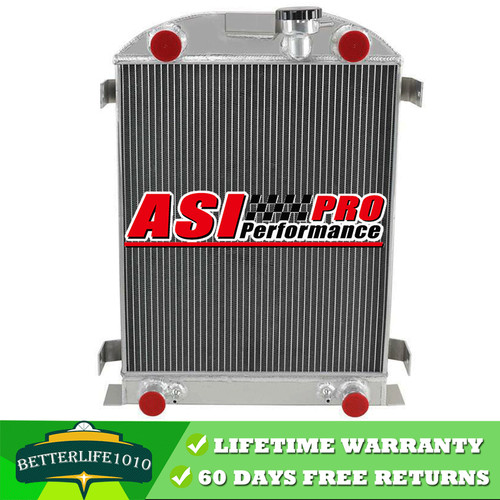 4-ROW Aluminum Radiator Fits 1932-1940 1935 Ford Flathead Flat Head ...