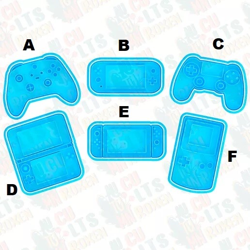 Gaming controller xbox Playstation ps5 switch Cookie Cutter & Embosser ...