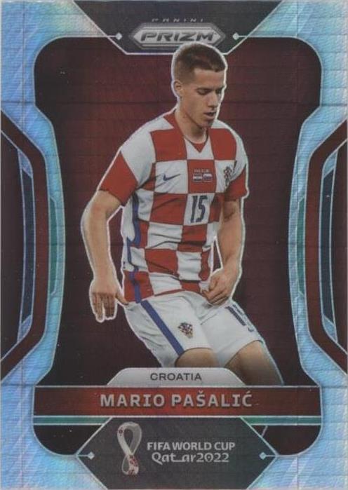 2022 Panini Prizm World Cup Qatar - Mario Pasalic #64 Hyper Prizm for ...