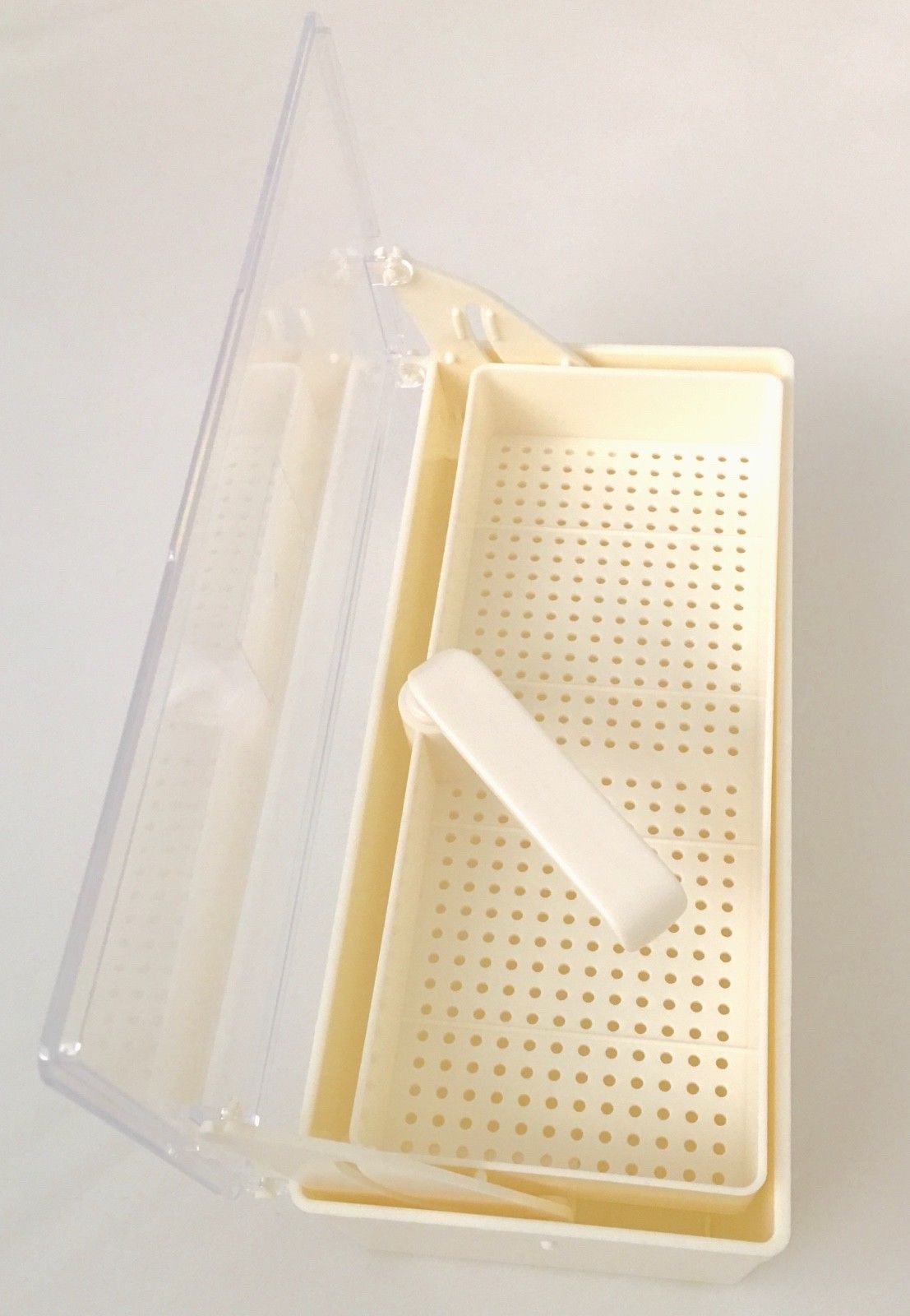 White Germicide Tray for the Cold Sterilization of Dental Tattoo ...