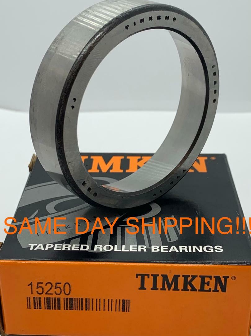 Timken MADE IN USA 15250 Tapered Roller Bearing Cup, 15250 SAME DAY ...